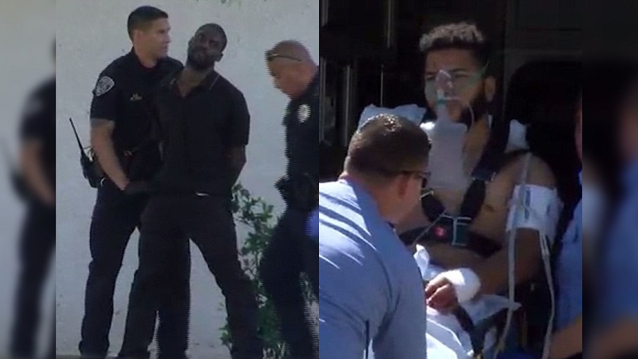 Man chases his ex-girlfriend with machete; she enters into Starbucks ...