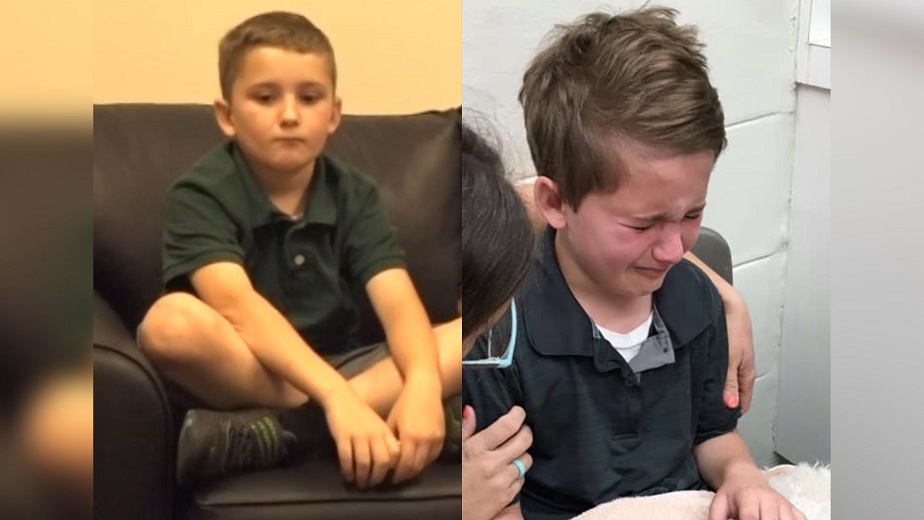 8-year-old boy had a tough life and struggled living in an orphanage ...